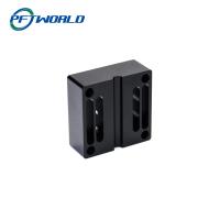 China CNC Aluminum Parts, Black, Machined Aluminum Accessories, Radiator for sale