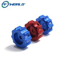 China Custom Colorful CNC Machining Aluminum Parts Milling Turning Anodized Service for sale