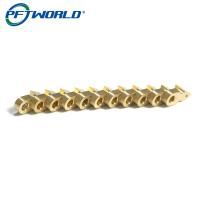 China Silver Custom Machinery Parts Milling Machining Brass Copper Service for sale