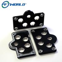 China Black Anodized Precision Aluminum Parts Customized Milling Metal for sale