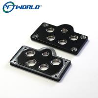 China Black Anodized Precision Aluminum Parts Customized Milling Metal for sale