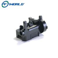 China Black Anodized Machined Aluminum Parts Milling Custom High Tolerance for sale