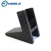 China Medical Brackets Black Sandblasting Anodizing Aluminum Parts CNC Milling Machining for sale