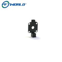 China Black OEM CNC Machining Milling Anodized Aluminum Parts for Back Adjuster for sale