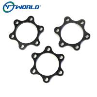 China Bicycle Black CNC Machined Aluminum Parts OEM Service Fabrication for sale