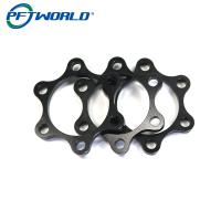 China Bicycle Black CNC Machined Aluminum Parts OEM Service Fabrication for sale