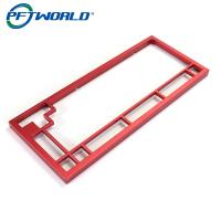 China Custom CNC Machining Aluminum Milling Service Keyboard Case Kit For Computer for sale