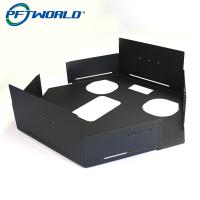 China OEM Custom Aluminum Laser Cutting Parts With Black Anodizing For Sheet Metal for sale