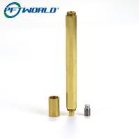 China Custom Logo Brass Machined Components For Office Supplies for sale