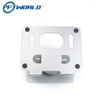 China Custom Precision Aluminum Metal Spare Parts Service CNC Milling Flat Panel Bracket for sale