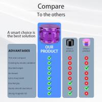 China Herb Grinder Cnc Turning Milling Part Laser Engraving for sale