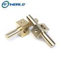 China Custom Component CNC Brass Parts CNC Turning Milling Service for sale