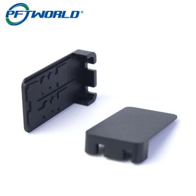 China Customized CNC Aluminum Milling Parts Black Anodizing For Equipment Accessories for sale