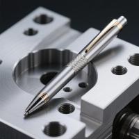 China Tactical Titanium Pocket Pen Anodized Corrosion-Resistant & Gift-Ready CNC Machining Titanium Pen for sale