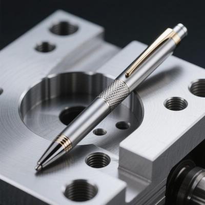 China Tactical Titanium Pocket Pen Anodized Corrosion-Resistant & Gift-Ready CNC Machining Titanium Pen for sale