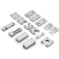 China Precision Anodized Surface Stamping Parts with Ra 0.8 μm Finish and ISO Standard Electrical Insulation for sale
