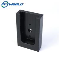 China Precision CNC Machining Aluminum Remote Adapter Matte Black Anodized ±0.01mm High Accuracy Small Batch for sale