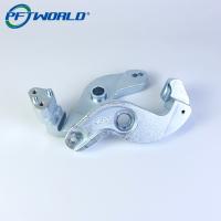 China High-precision CNC machining of steel cast forks | Blue zinc electroplating surface | Die-casting + milling processing | Custom industrial parts  for sale