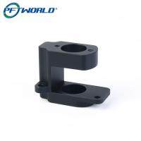 China Custom 6061 Aluminum CNC Machined Mounting Bracket with Black Anodizing for sale