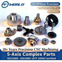 China Titanium CNC Milling Rapid Prototyping Turning Services Small Batch Mass Production for sale
