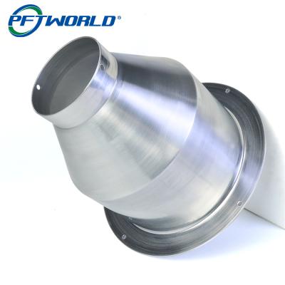 China Metal Spinning Parts Manufacturer Supplier China CNC Sheet Rotary Flow Forming Hand Spun for sale