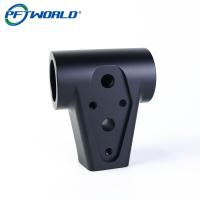 China Custom CNC Machined 6061-T6 Aluminum Structural Connector Parts with Black Anodized High Precision Finish for sale