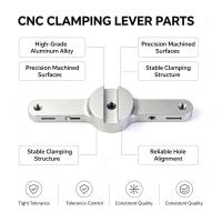 China CNC Machined Aluminum Servo Horns With Clear Anodized for sale
