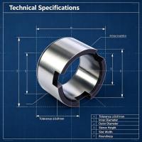 China Custom CNC Turned Ground 1Cr17Ni2 Thin Wall Indexing Collars for sale