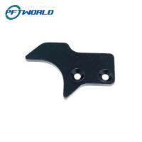 China ODM Custom Aluminum Laser Cutting Parts Black Anodizing High Precision for sale