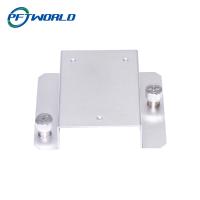 China Anodizing Broaching Bending Sheet Metal Parts Galvanized Aluminum Bracket for sale