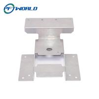 China Anodizing Broaching Bending Sheet Metal Parts Galvanized Aluminum Bracket for sale