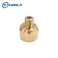 China Lathe 5Axis Precision Brass Turned Parts , Electrophoresis Brass Machined Components for sale