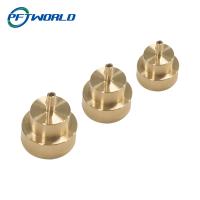China Copper Bronze CNC Brass Parts Electrophoresis Passivation Surface for sale