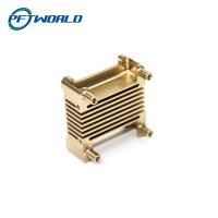 China Anodize OEM Brass Precision Turned Components Electrophoresis Surface for sale