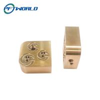 China Sandblasting Machining CNC Brass Parts Powder Coated Electro Polishing for sale