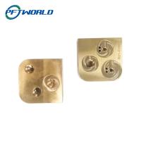 China Sandblasting Machining CNC Brass Parts Powder Coated Electro Polishing for sale
