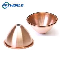 China SGS Titanium Spun Metal Parts , Electropolished Stainless Steel Stamped Parts for sale