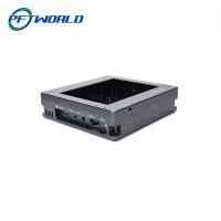 China Aluminium CNC Drilling Parts Electroplating Sandblasting Surface for sale