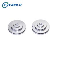 China Silver Color CNC Machined Aluminum Parts Plating Surface For Aircraft Aviation for sale