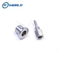 China Purple Stainless Steel CNC Titanium Machining For Wire Cutting for sale