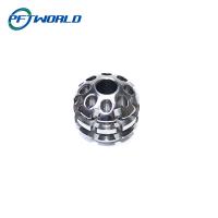 China Purple Stainless Steel CNC Titanium Machining For Wire Cutting for sale