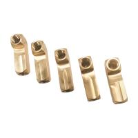 China Anodize OEM Brass Precision Turned Components Electrophoresis Surface for sale