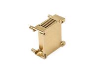 China Anodize OEM Brass Precision Turned Components Electrophoresis Surface for sale
