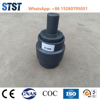 China Long Service Life E120B Excavator Carrier Roller For CAT Anti Corrosion for sale