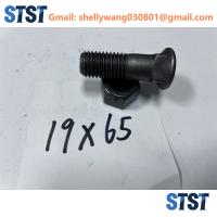 China High Strength Track Bolts And Nuts M19×2.5×65mm Anti Corrosion Coating for sale