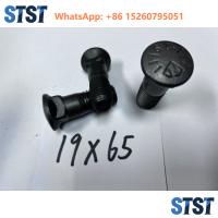 China Heavy Duty Bulldozer Excavator Undercarriage Parts M19×2.5×65mm Track Fasteners Anti Rust for sale