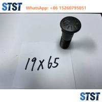 China Heavy Duty Bulldozer Excavator Undercarriage Parts M19×2.5×65mm Track Fasteners Anti Rust for sale