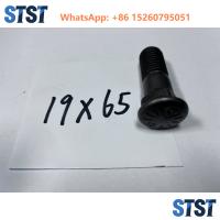 China Heavy Duty Bulldozer Excavator Undercarriage Parts M19×2.5×65mm Track Fasteners Anti Rust for sale