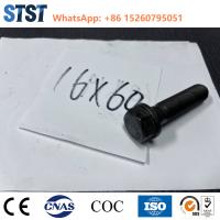 China Heavy Duty M16×60 Track Bolts And Nuts For Excavator & Bulldozer Undercarriage Part High Strength for sale