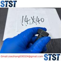 China High Tensile Strength Bulldozer Undercarriage Parts Heavy Duty M14x40mm Bolts And Nuts For Excavator for sale